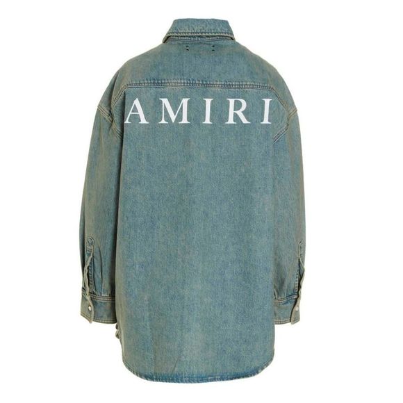 AMIRI | Tops | Amiri Womens Light Blue Shirt | Poshmark